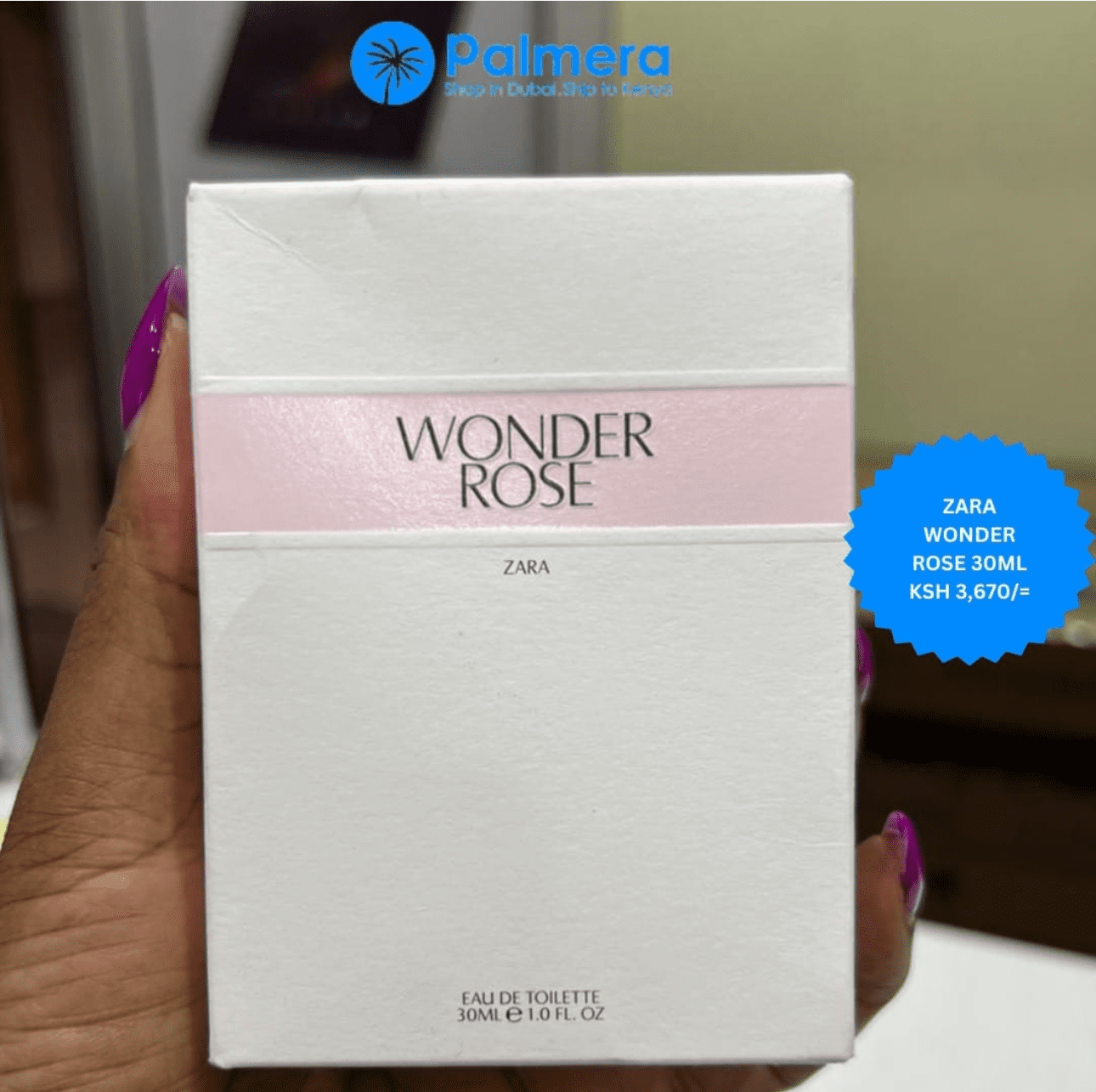 Zara Wonder Rose 30ml - Shipping With Wanda