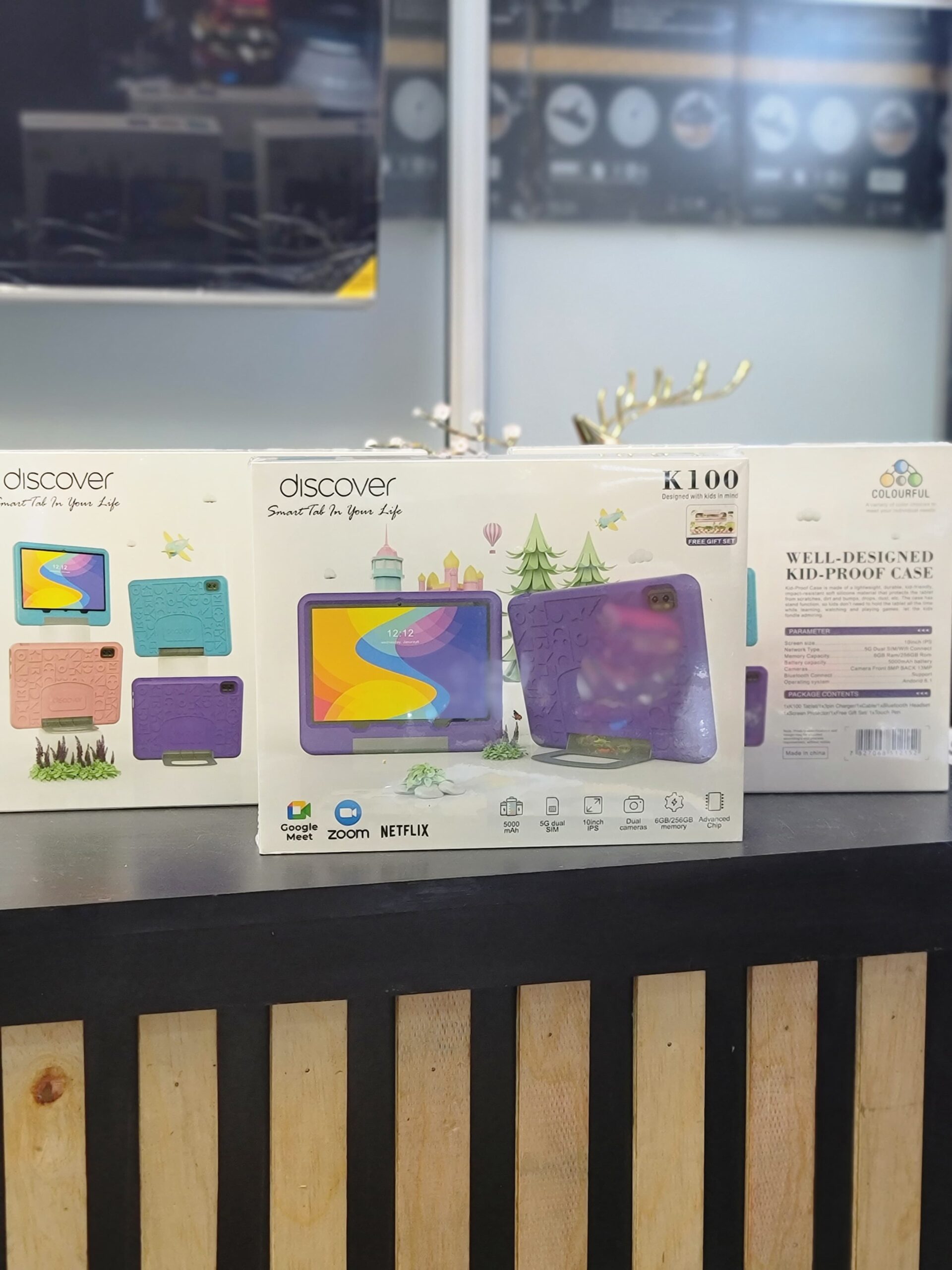 Discover K100 Android Kids Tablet 10 Inch 512 GB 8GB RAM Dual Camera ...